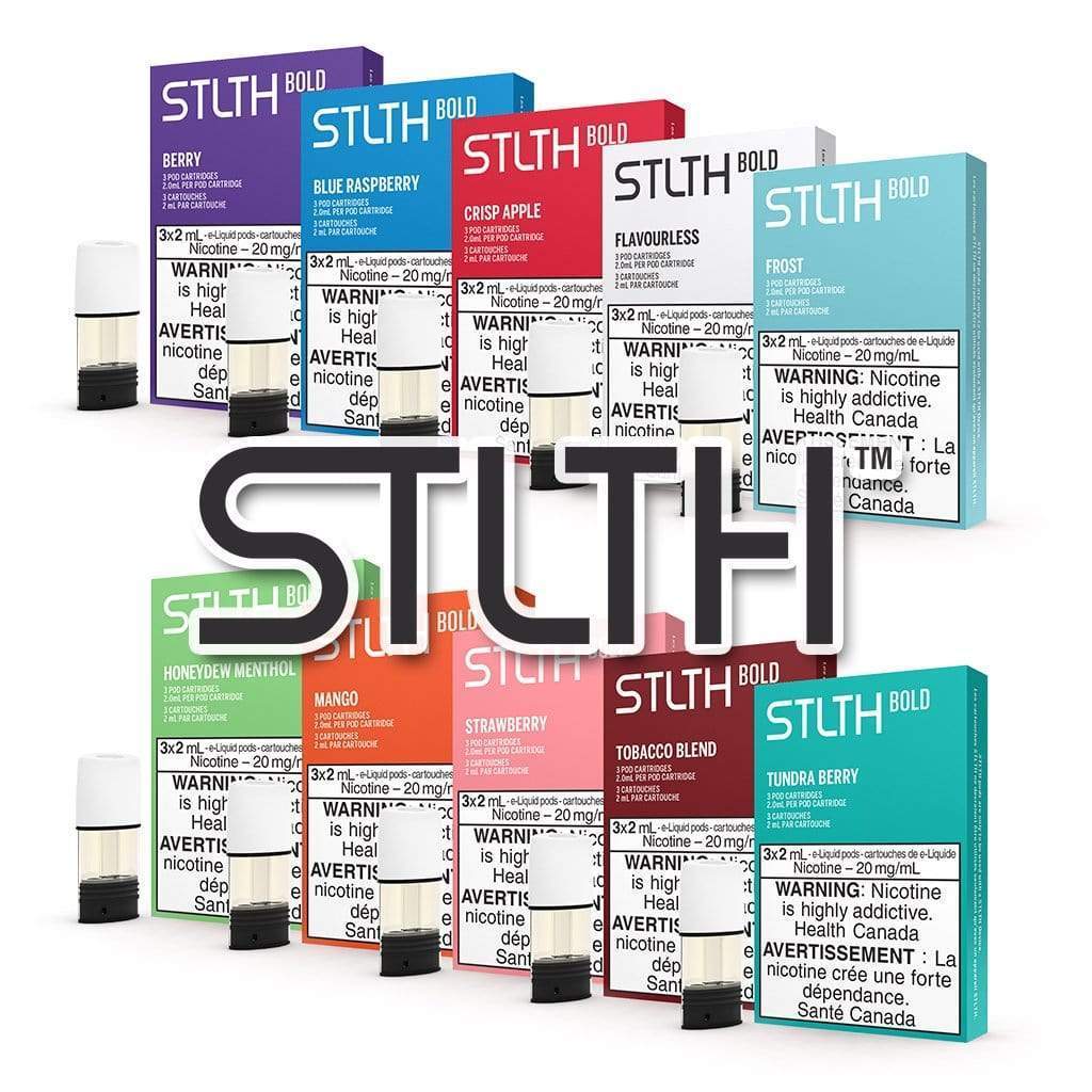 Explore the Bold Satisfaction of STLTH Pods Bold | Vape Cave – vapecave.ca
