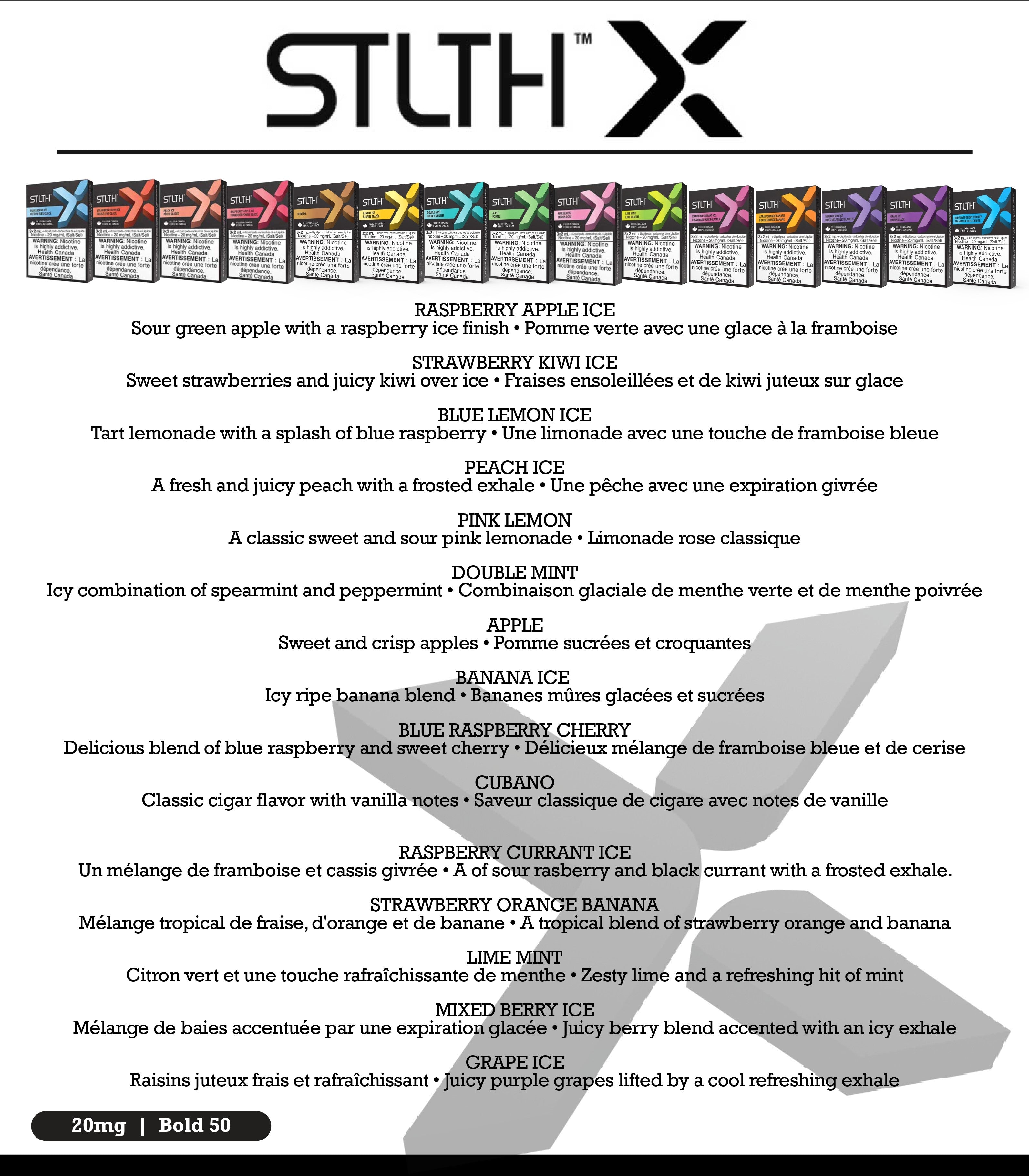 Explore the Intense Flavour and Enhanced Airflow of Stlth X Pods | Vape ...